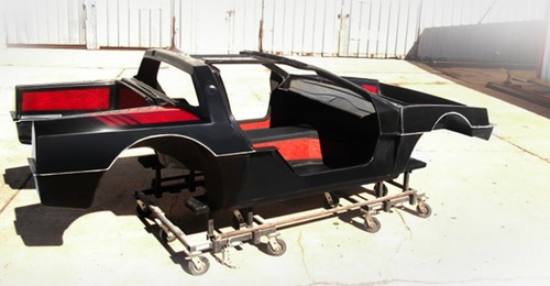 The Electric DeLorean chassis to be built by Epic EV with batteries ...